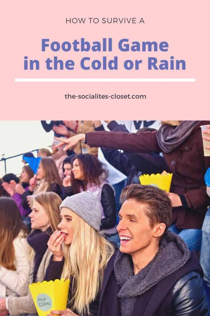How to Survive A Football Game In The Cold | The Socialites Closet