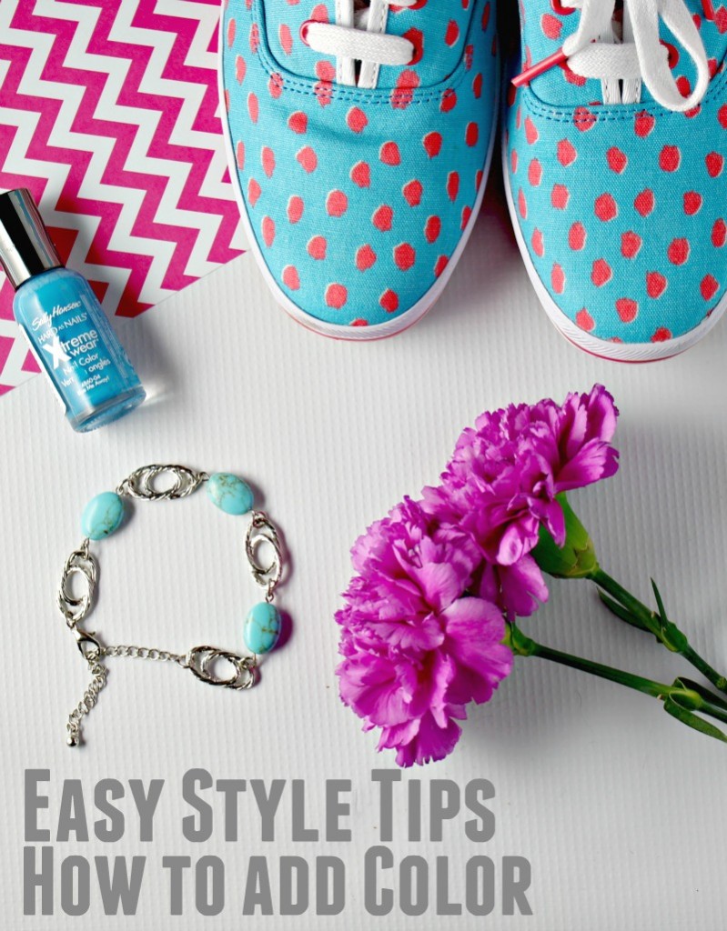 How to Add Color to Your Outfit | The Socialite's Closet
