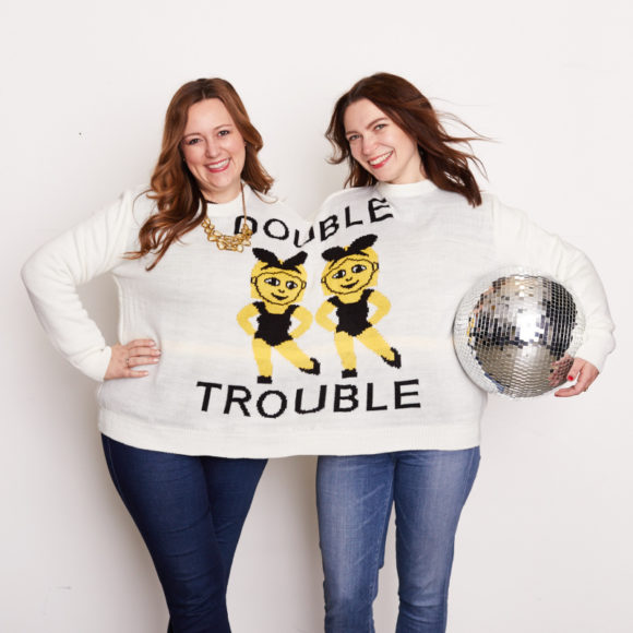 Double Sweater for a Couples Valentine - The Socialite's Closet