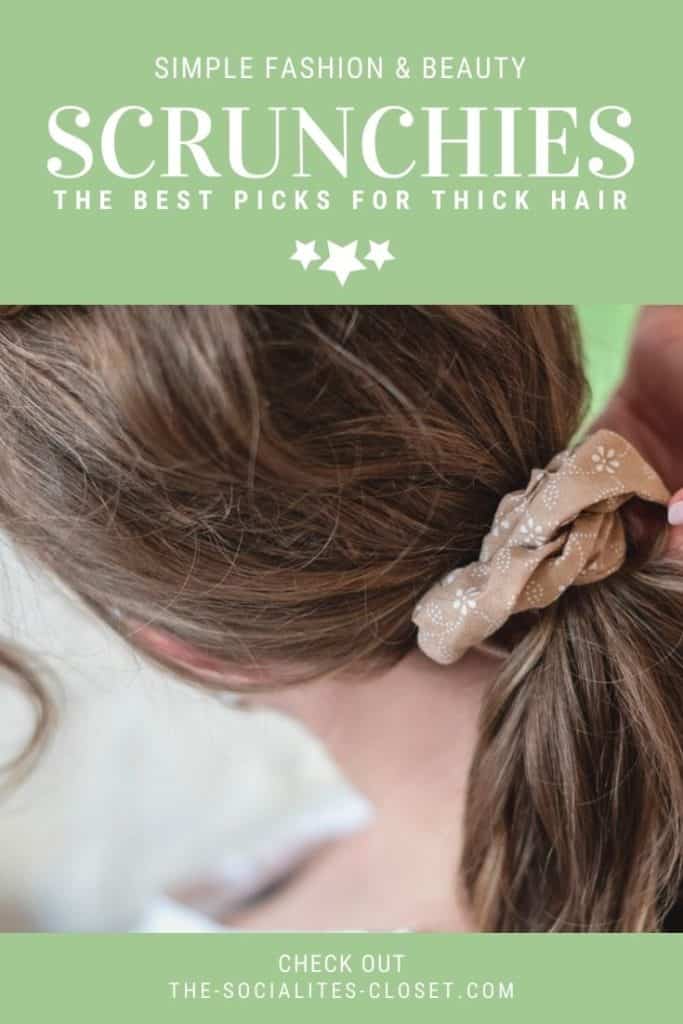 The Best Handmade Hair Scrunchies for Thick Hair