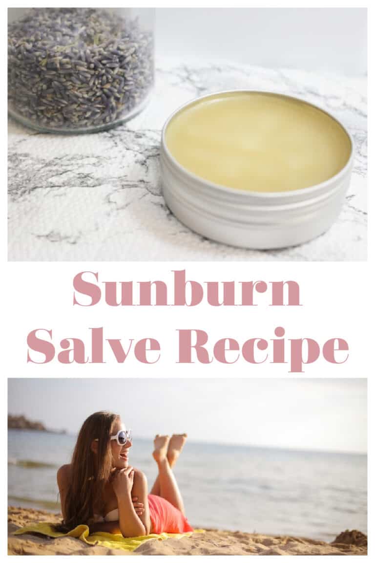 Sunburn Salve Recipe | The Socialite's Closet