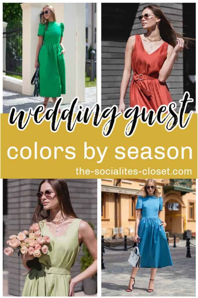 Acceptable Colors to Wear to a Wedding - The Socialite's Closet