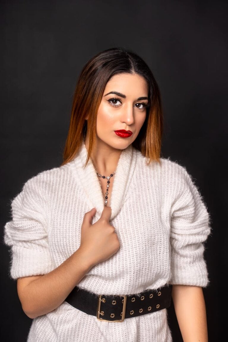How to Wear a Belt with a Sweater - The Socialite's Closet